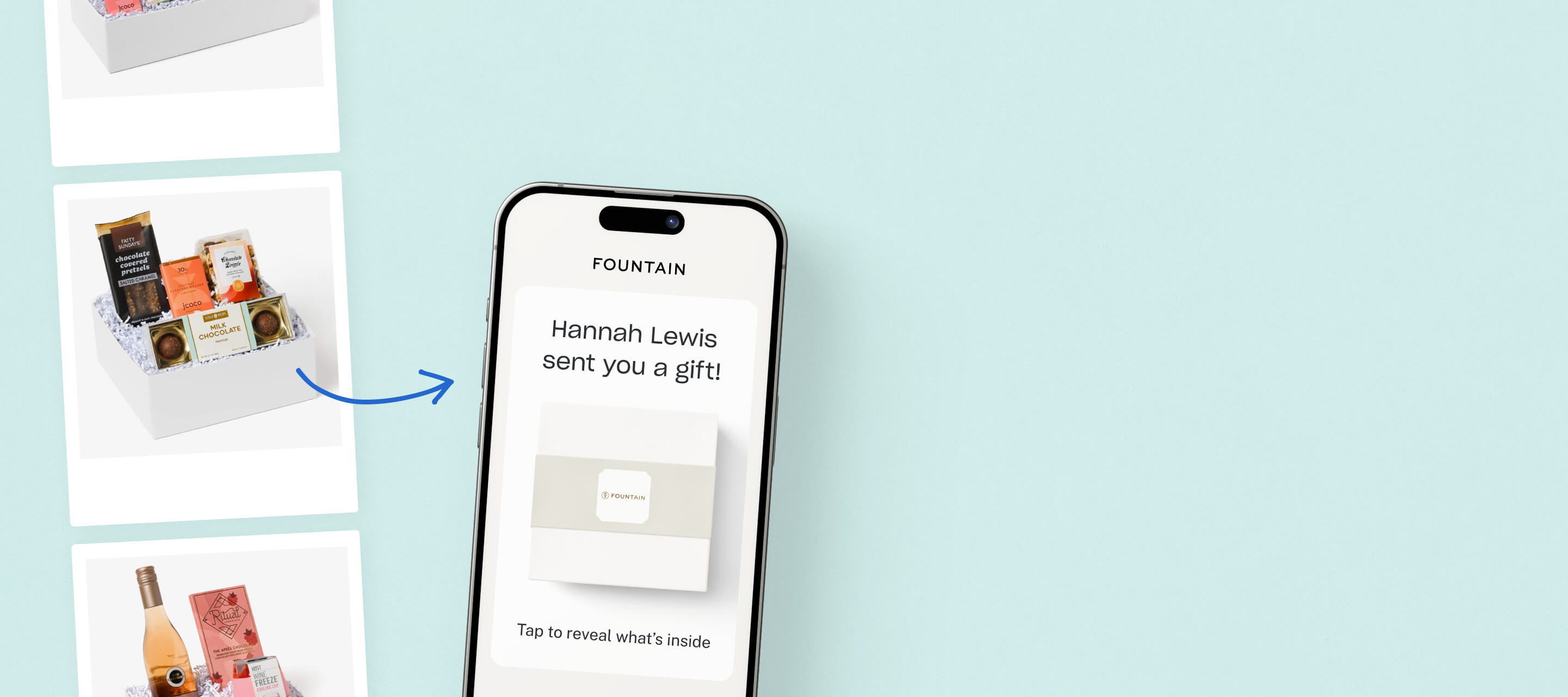 Curated Gift Boxes Sent Instantly Via Text Or Email | Fountain Gifts