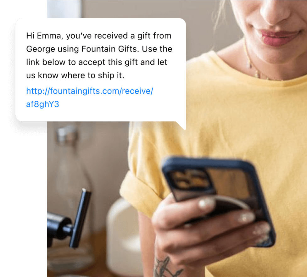 Curated Gift Boxes Sent Instantly Via Text Or Email | Fountain Gifts