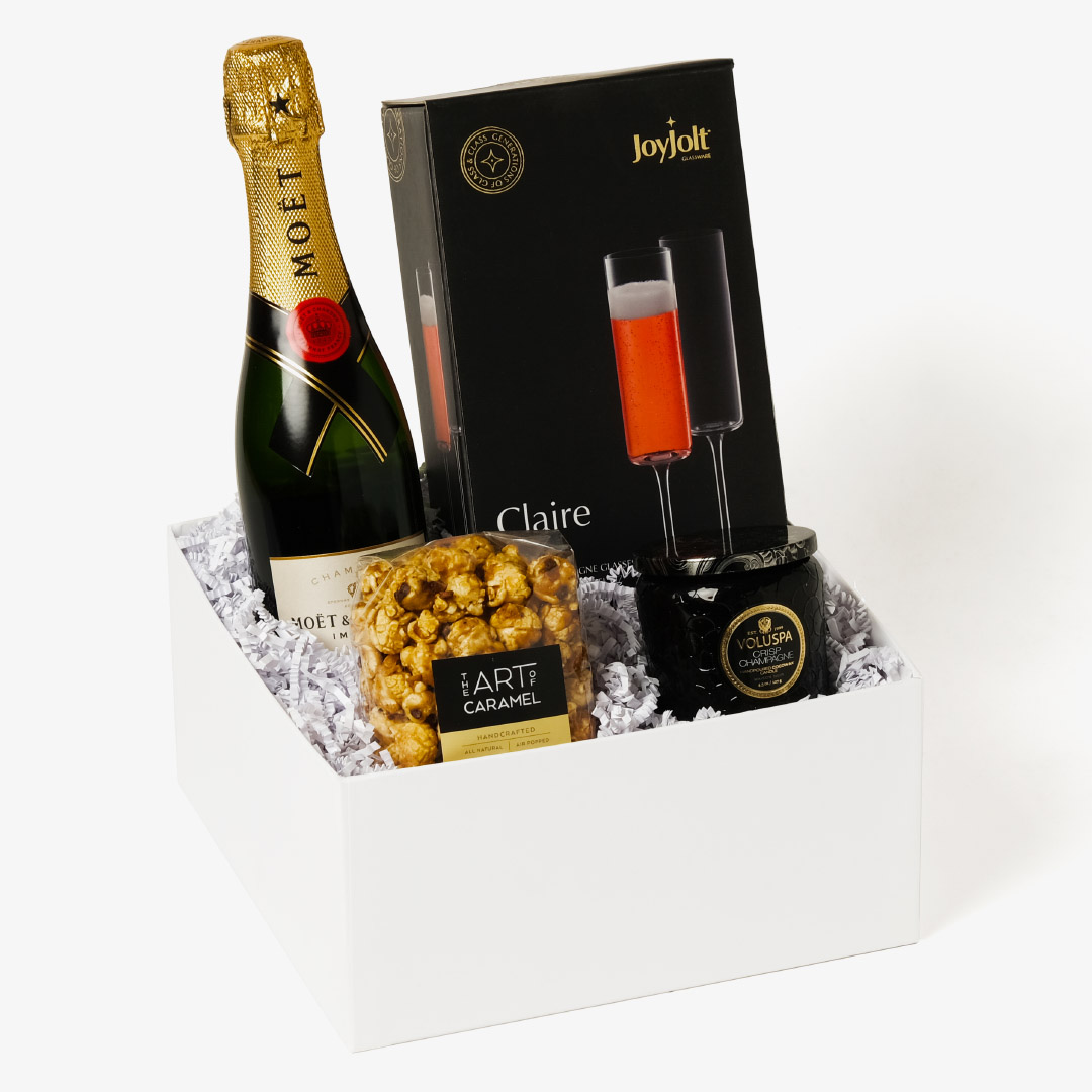 A Closer Look at Our Champagne Toast Gift Boxes - Fountain Gifts Blog
