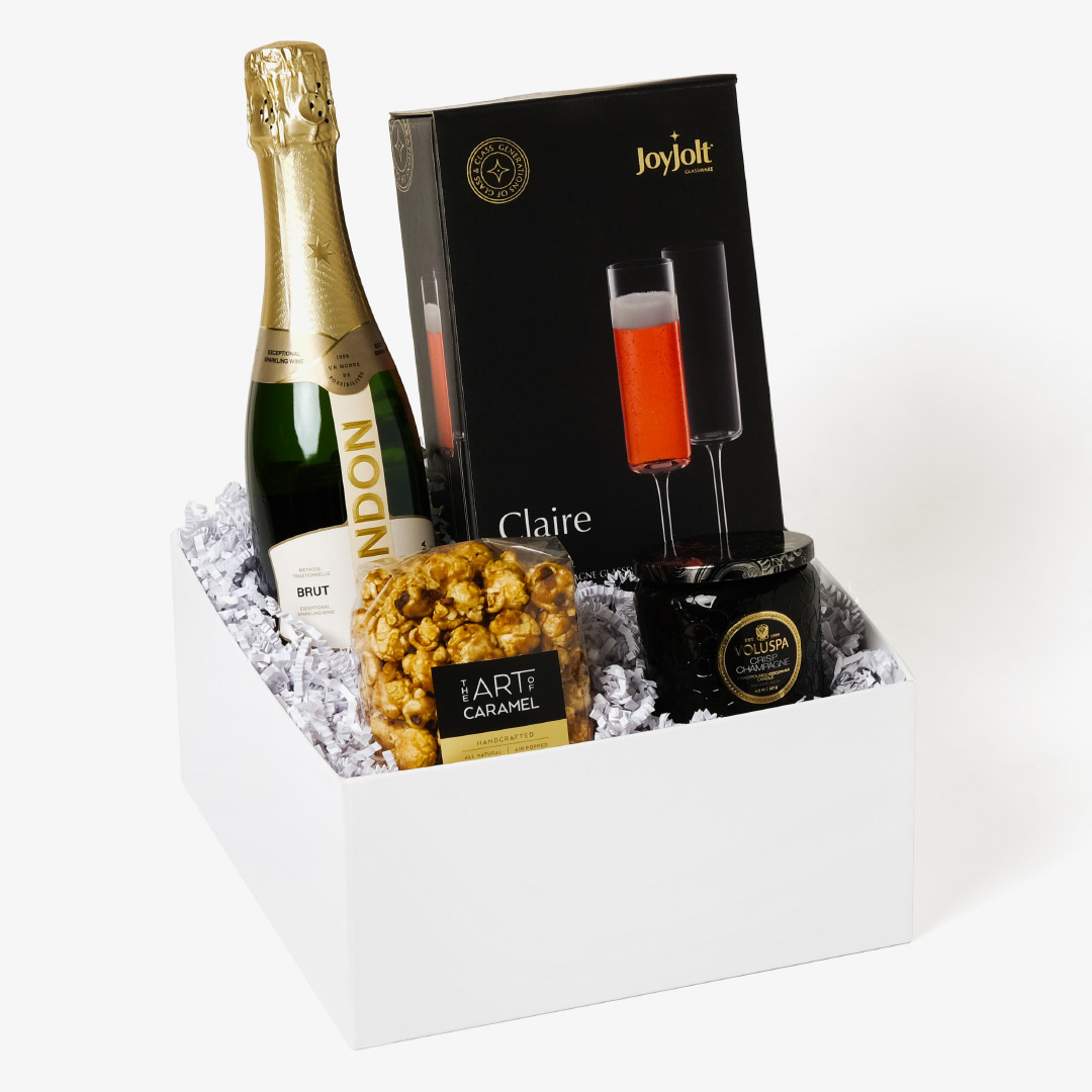 A Closer Look at Our Champagne Toast Gift Boxes - Fountain Gifts Blog