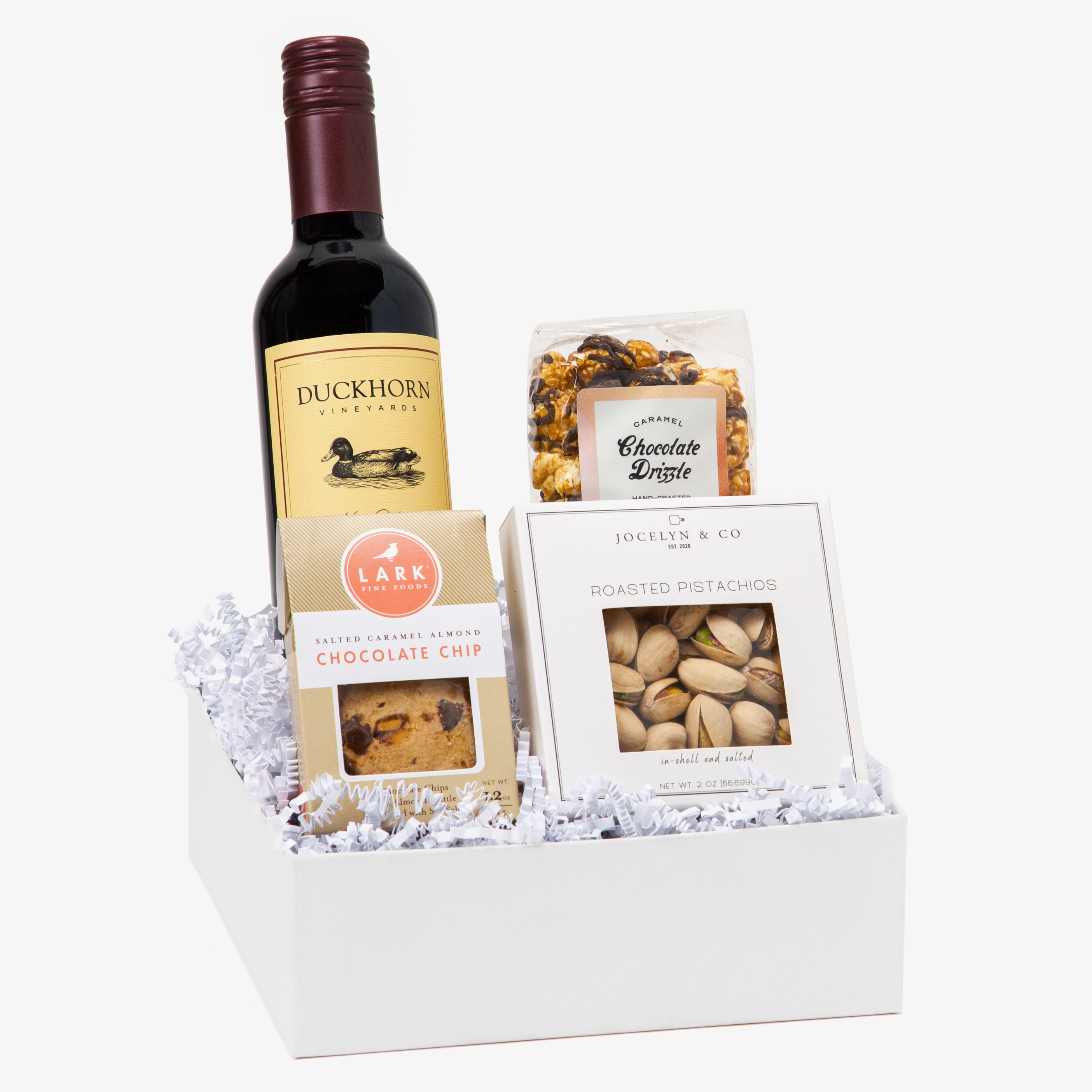 Duckhorn Merlot Deluxe Wine Gift Basket | Fountain Gifts