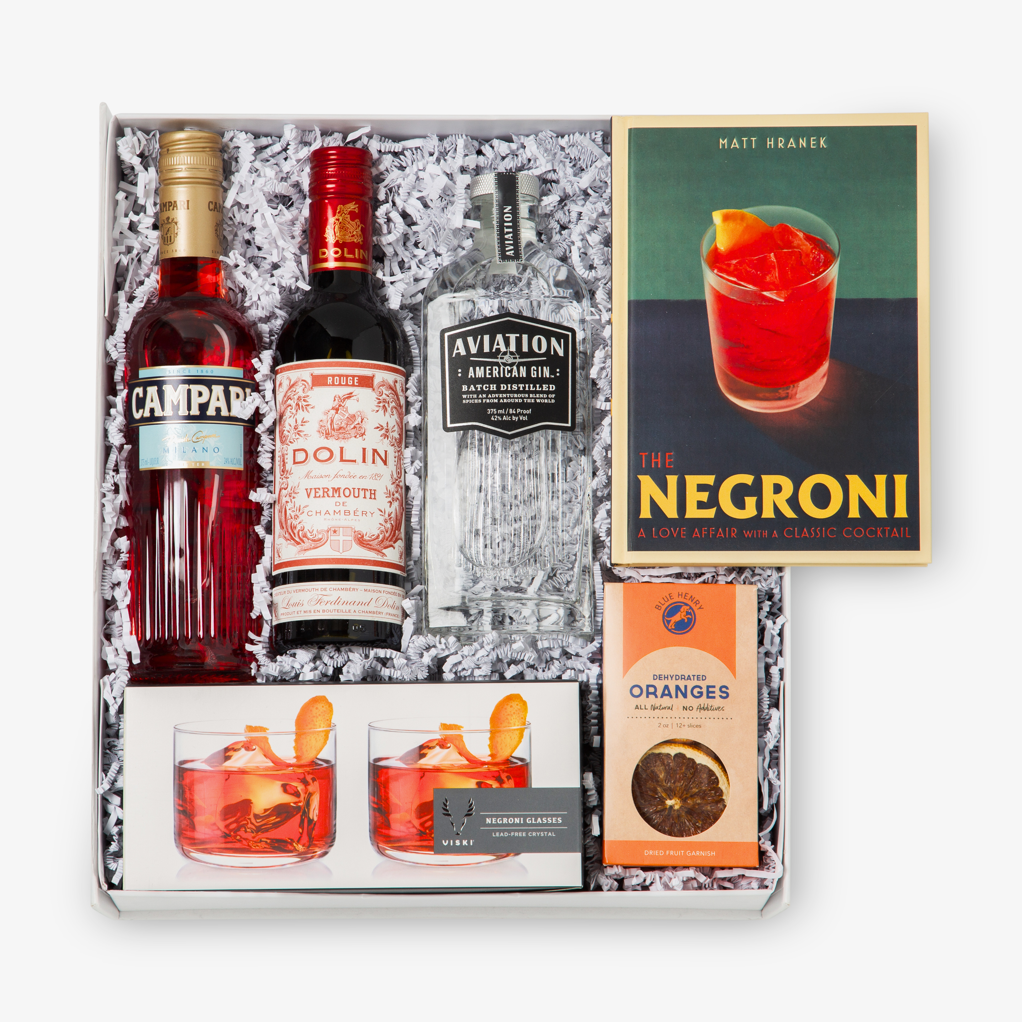 Negroni Cocktail Kit Gift Box | Fountain