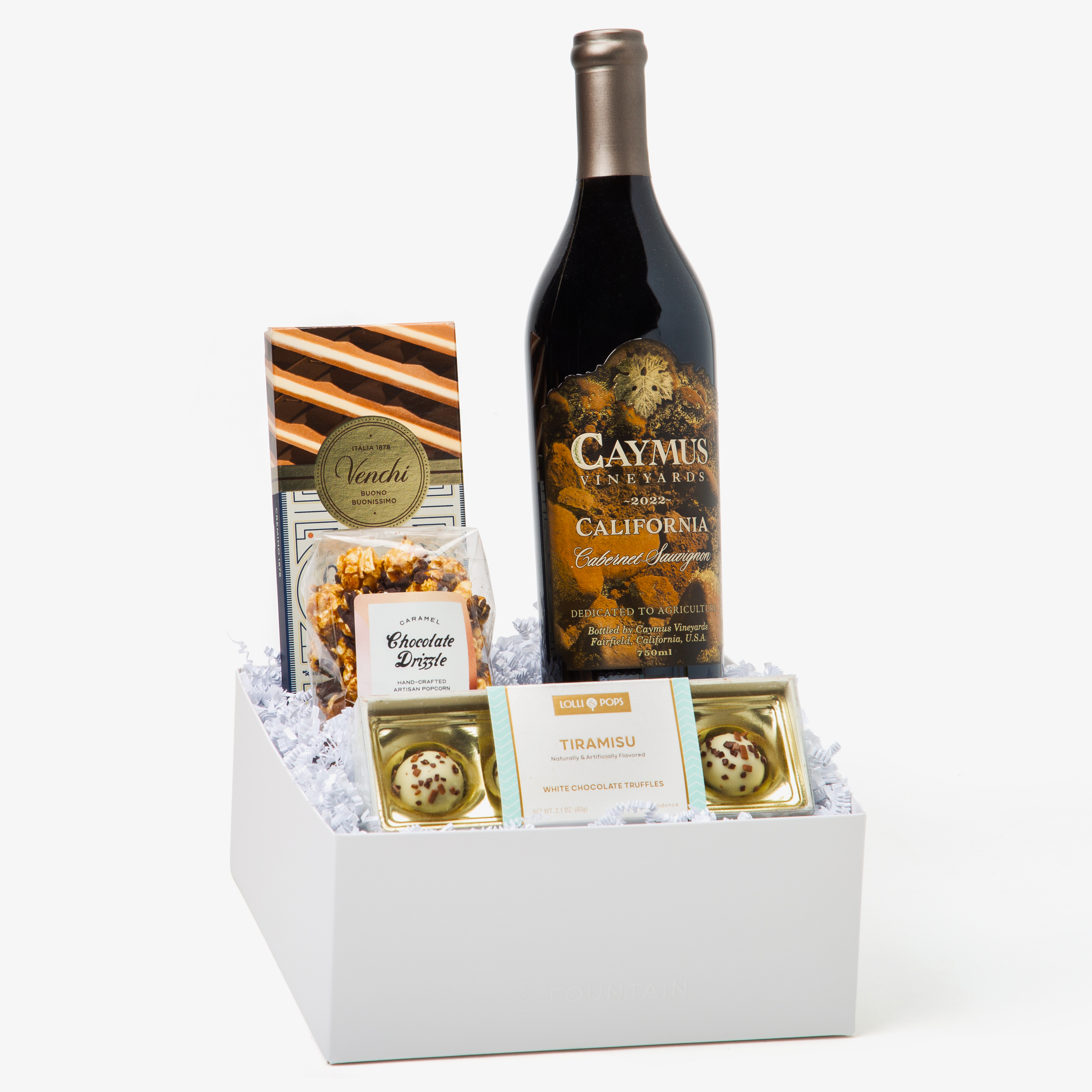 Caymus California & Chocolates Gift Box | Fountain